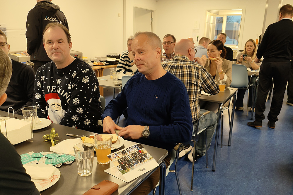 Fejring: Jørgen 5 års Jubilæum hos Insatech