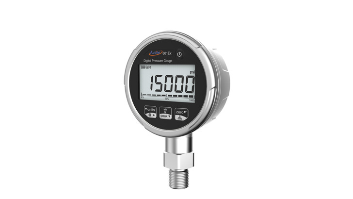 ADT601Ex Egensikker Trykindikator fra Additel med ATEX/IECEx