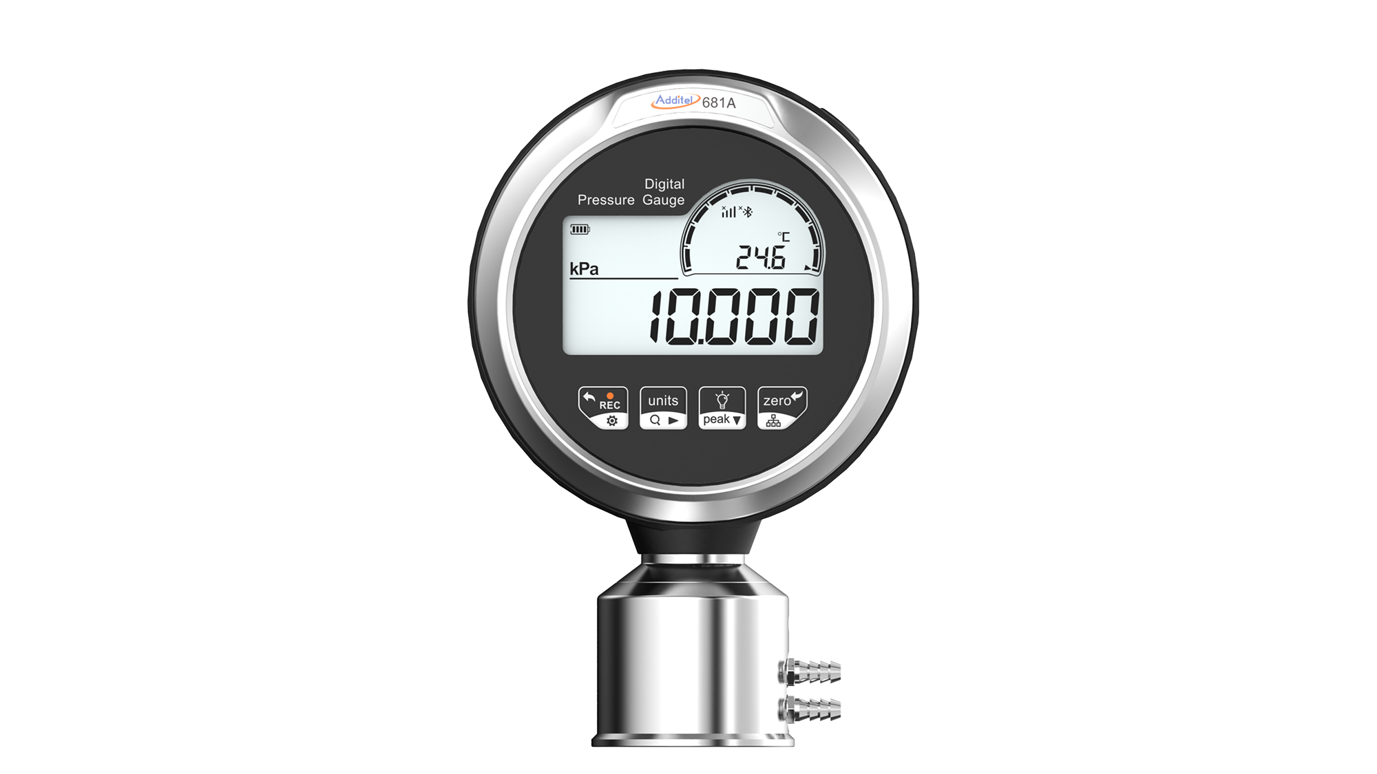 ADT681A Trykindikator fra Additel til krævende miljøer